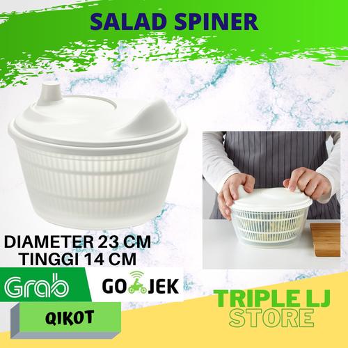 Jual Salad Spinner Peniris Pengering Sayur Bisa DiPutar Vegetable ...