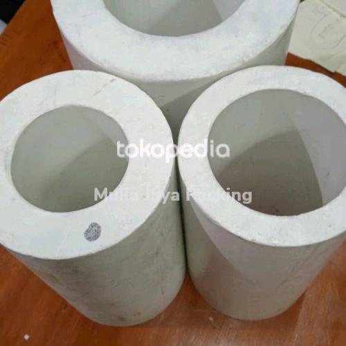 Jual Pipa PTFE teflon glass - Teflon PTFE brushngs Filled holow 120 x 70mm - Jakarta Barat ...
