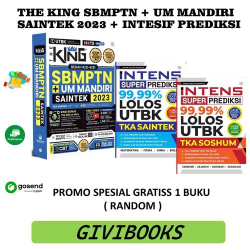 Jual THE KING BEDAH KISI2 SBMPTN SAINTEK UM MANDIRI + TPS 2023 - SAINTEK+INT SAN - Jakarta ...