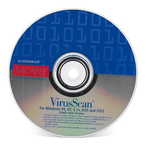 Jual McAfee VirusScan 3.x for Windows, DOS and OS/2 - Kota Sukabumi ...