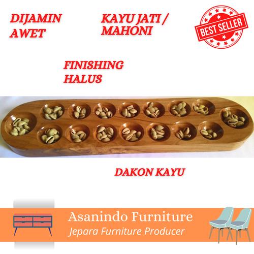 Jual Mainan Jadul Murah Meriah Dakon Kayu Mahoni Sudah Warna - Kab ...