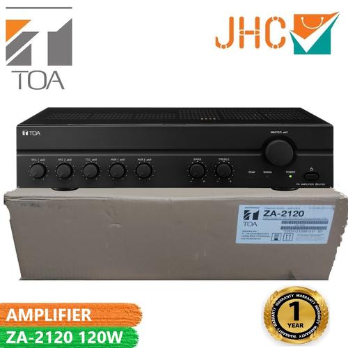 Jual TOA Amplifier ZA-2120 Mixer Amplifier 120 Watt AC/DC ZA2120 - Kota ...