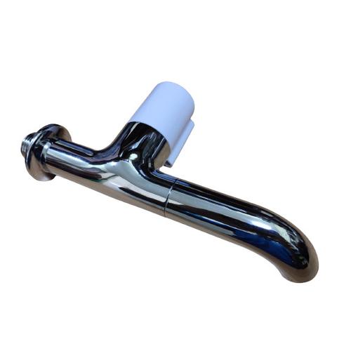Jual Kran Air 1/2" Pvc Keran Plastik Leher Panjang Tembok Soligen P2 P4 ...