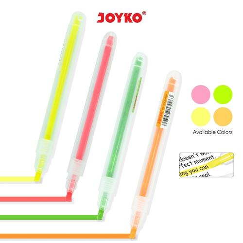 Jual Highlighter JOYKO Pen HL73-76 pc/Penanda Catatan Note/Highliter ...