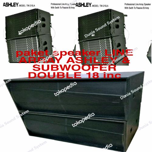 Jual paket soundsystem outdoor line array ashley lengkap - Jakarta ...