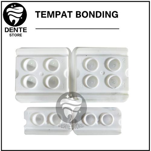 Jual DENTAL. MIXING BONDING CONTAINER TRAY 2 & 4 HOLES / TEMPAT KOTAK ...