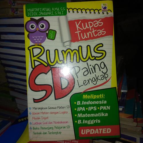 Jual RUMUS SD PALING LENGKAP - Kab. Sleman - MFApedia | Tokopedia