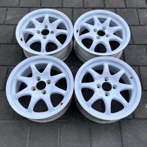 Jual Velg Original Enkei NEVE R15 4x100 made in Japan brio jazz yaris ...