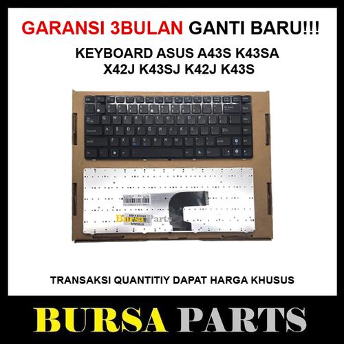 Jual Keyboard Asus A43S K43SA X42J K43SJ K42J K43S Flexible Bengkok ...