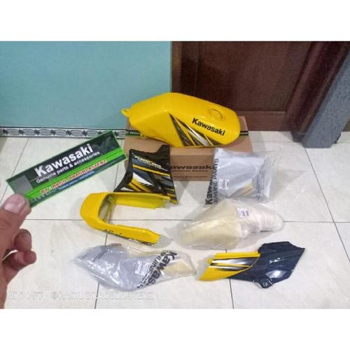 Jual Full Cover Body Set Ninja Ss Kuning 2013 Original Kawasaki - body ...