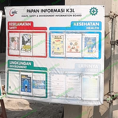 Jual print k3 safety keamanan proyek pengumuman - Kota Surabaya ...
