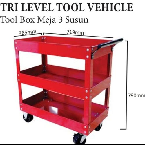 Jual tool box besi 3 susun. tool box besi trolley - Jakarta Barat ...