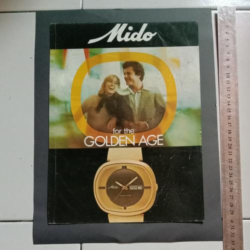 Jual iklan warna arlojiii MIDO potongan majalah jadul kuno lawas - Kota ...
