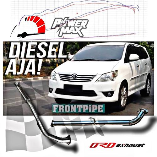 Jual Knalpot Racing fullsystem innova 2kd diesel ORD exhaust bolt on ...