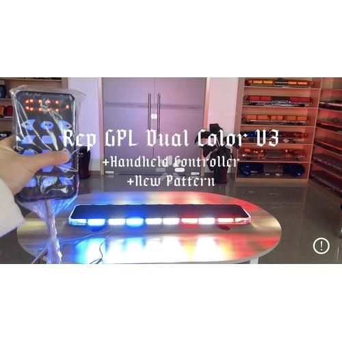 Jual LIGHTBAR ROTATOR REP GPL FENIEX PATTERN DUAL COLOR - MerahPutih ...