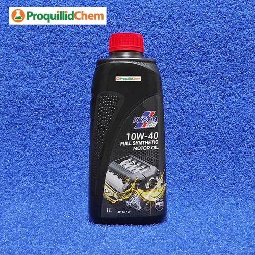 Jual AXSON FULLY SYNTHETIC OIL 10W40 OLI MESIN MOBIL BENSIN 10W-40 API ...