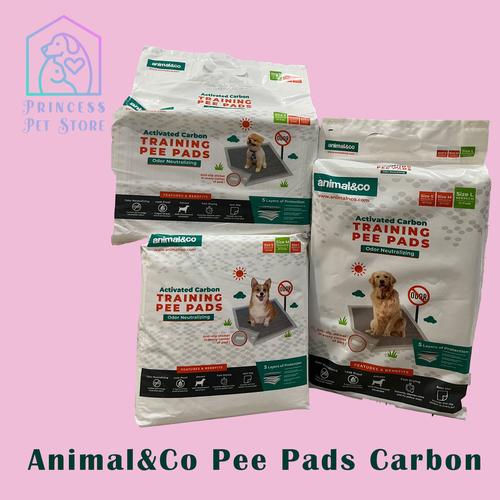 Jual Underpad carbon Animal&Co Carbon Pee Pads Alas Pipis Anjing Karbon ...