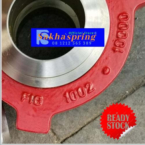 Jual Weco union hammer coupling 4 inch fig 1002 welded 10.000psi FMC ...