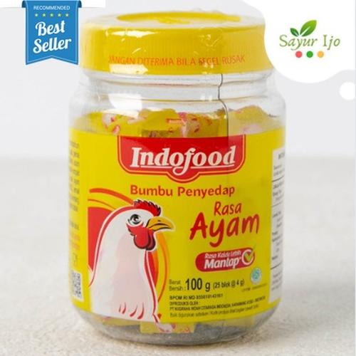 Jual Kaldu Ayam Blok INDOFOOD 100 Gr/Botol Bumbu Racik Instant Masak ...