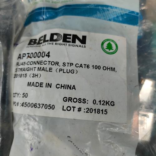 Jual BELDEN RJ45 Connector Cat6/Cat.6 STP Metal(AP700004) Original ...