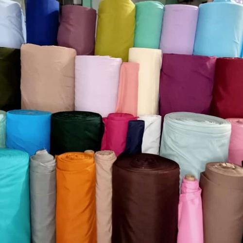 Jual kain sprei dan gorden polos meteran lebar 240 cm grade A poly ...