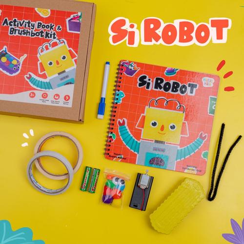 Jual Si Robot - Activity Book & Brushbot Kit - MARIKIMAIN - Kota ...