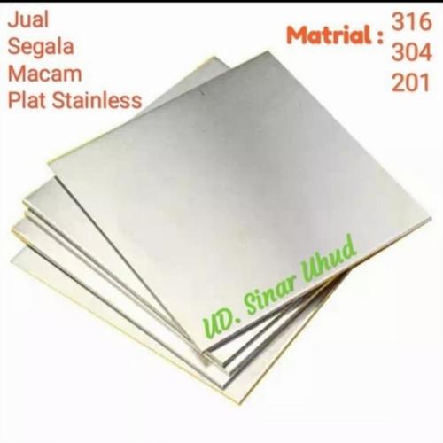 Jual Plat Stainless 201 Tebal 3mm Lebar 50cm X 100cm - Kota Surabaya ...