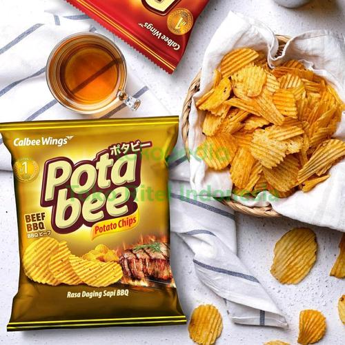 Jual Pota Bee Snack Potato Chips (10x15gr)/Potabee Rasa Sapi BBQ ...