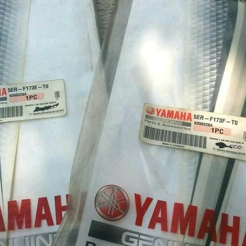 Jual nos original striping yamaha vega r 2005 merah putih 5er t0 - Kab ...