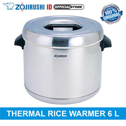 Promo THERMAL RICE WARMER 6 L ZOJIRUSHI RDS-600 STAINLESS Cicil 0% 3x ...