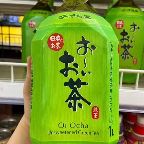 Jual Oi Ocha Unsweetened Tea Original 1L Pet/Small Carton - Jakarta ...