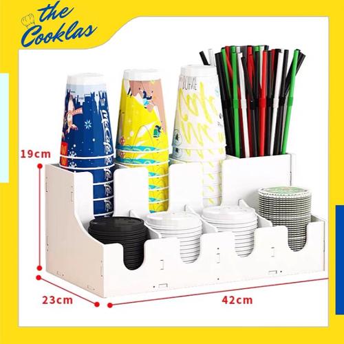 Jual Paper Cup Holder Rack Tahan Air | Rak Organizer Gelas Kertas ...