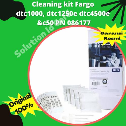 Jual cleaning kit HID Fargo C50 dtc1000 dtc1250e dtc4500e Pn 86177 ...