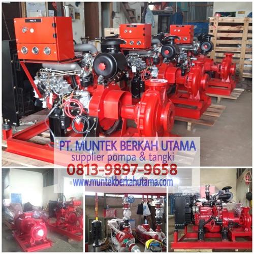 Jual ELEKTRICK HYDRANT PUMP 750 GPM,POMPA HYDRANT 750 GPM, EBARA 100X65 ...