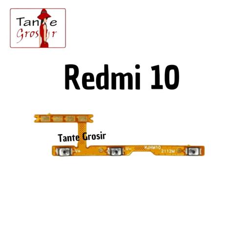 Jual FLEXIBLE ON OFF VOLUME XIAOMI REDMI 10 ORIGINAL SWITCH TOMBOL ...