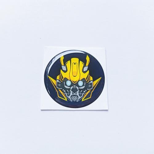 Jual Sticker timbul Bumblebee emblem resin lentur sticker motor laptop ...