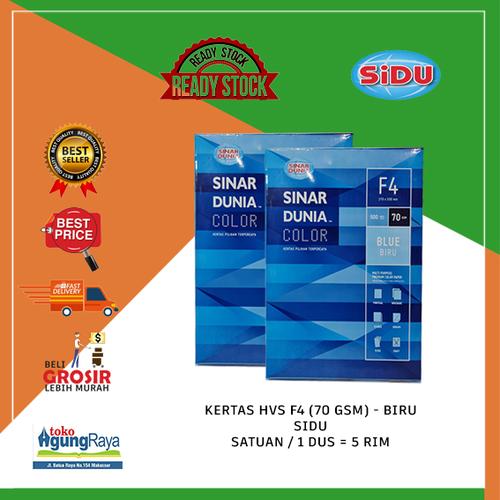 Jual [RIM] KERTAS HVS F4 WARNA - SINAR DUNIA - Merah - Kota Makassar ...