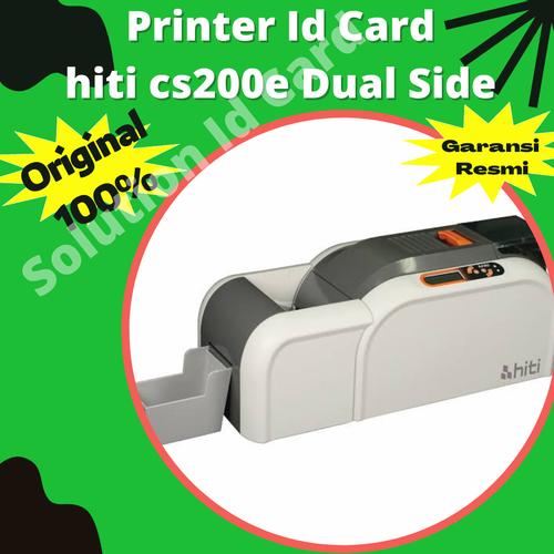 Jual Printer kartu Id card Hiti Cs200e cs 200 cs200 cs 200e Dual side ...