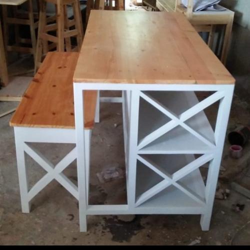 Jual meja makan minimalis / meja display \ meja dapur jati Belanda ...