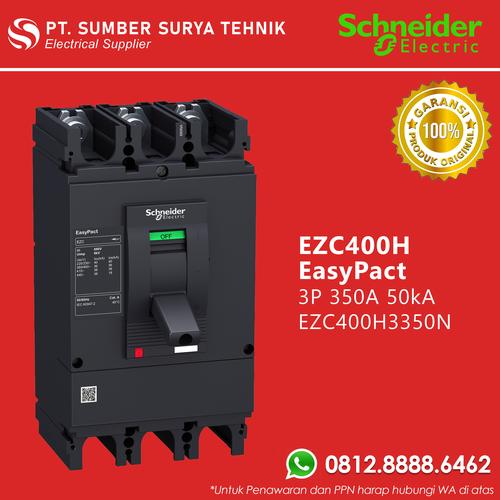 Jual MCCB EZC400H EZC400H3350N 3P 350A 50kA EasyPact Schneider ...