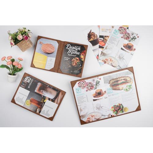 Jual CETAK ISI KERTAS MENU RESTORAN ART CARTON 2MUKA LAMINATING DOFF ...