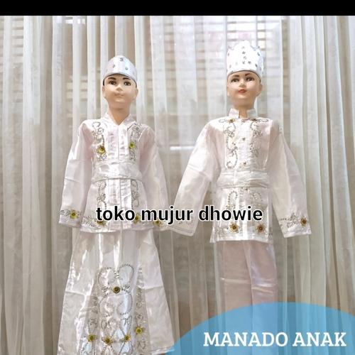 Jual pakaian adat // baju manado anak cewe atau cowo - perempuan, L ...