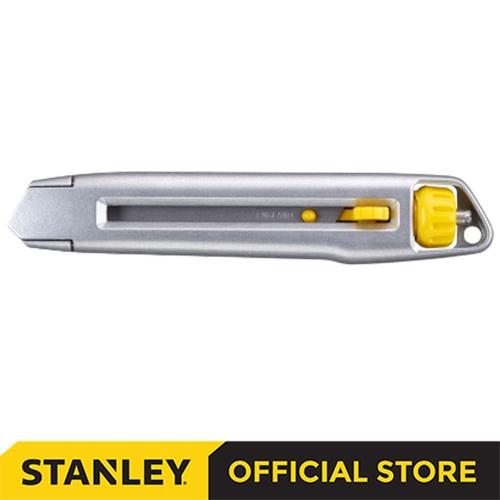 Promo Stanley Interlock Knife Snape Off Blade / Pisau Cutter 18mm 0-10 ...