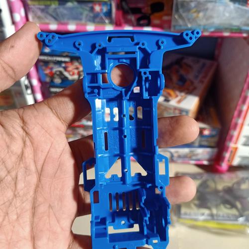Jual tamiya chassis super 2 / S2 / super II light blue (ABS) lost kit ...