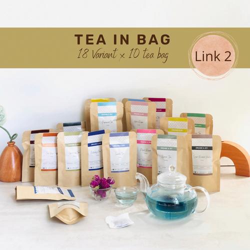 Jual 10 Tea Bag Siap Seduh All Variant (teh lavender,chamomile,telang ...