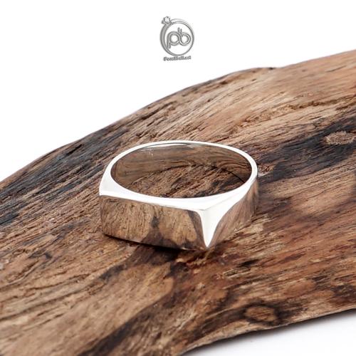 Jual Cincin Pria Wanita Perak 925 Asli Signet Simple Balibo - 26 - Kab ...