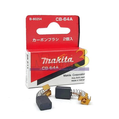 Jual Carbon Brush MAKITA CB-64A ORIGINAL / Spul Arang Sepul CB 64 A CB64A - Kota Makassar ...