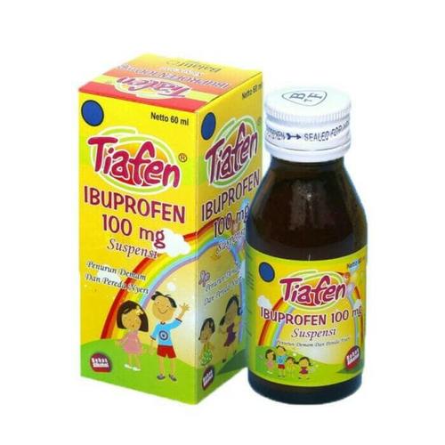 Jual Tiafen Suspensi 60 ml - Ibuprofen 100 mg/5 ml - Kab. Grobogan ...