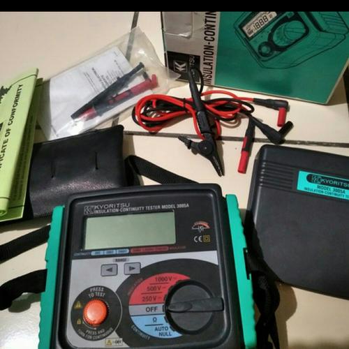 Jual megger / insulation tester KYORITSU 3005A ORIGINAL 3005 A digital ...