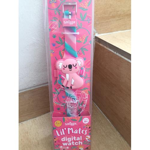 Jual Smiggle lil Mates Digital Watch Koala Girl Original - Jam Digital ...